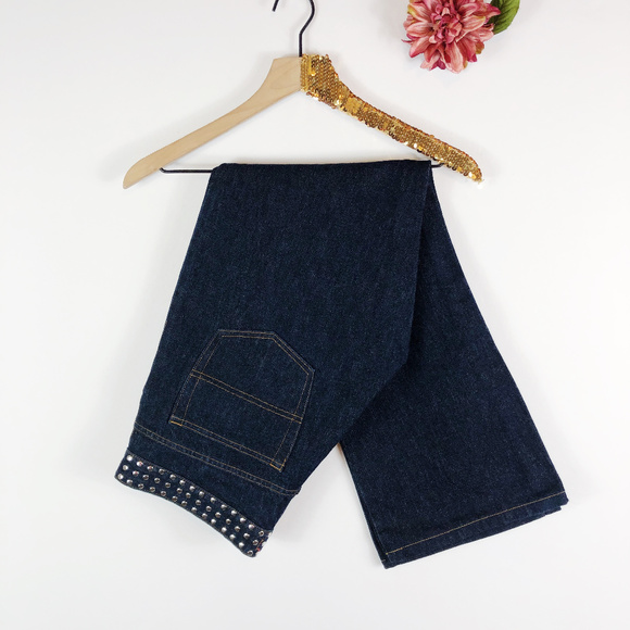 Hugo Boss | Jeans | Hugo Boss Mens Italian Made Studded Jeans | Poshmark